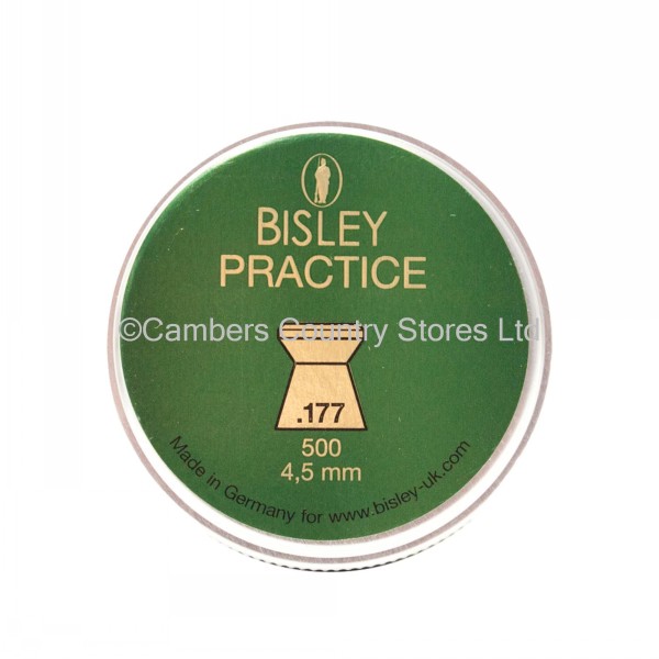 Bisley Air Rifle Pellets Practice .177 x 500 | Cambers Country Store
