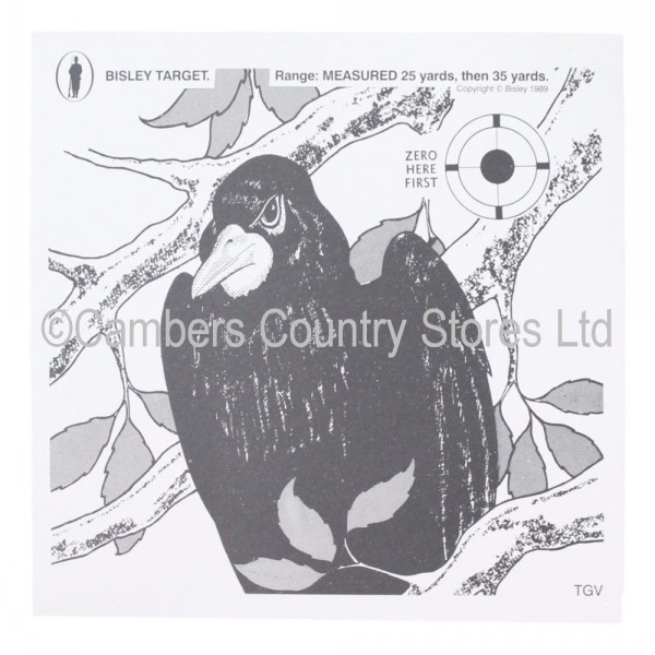 Bisley Double Side Vermin Targets 25 Pack | Cambers Country Store
