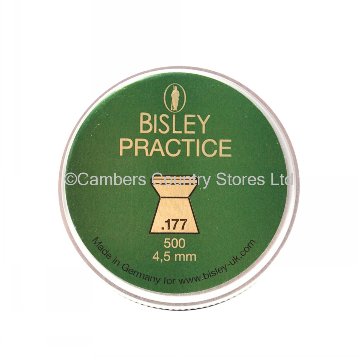 Bisley Air Rifle Pellets Practice .177 x 500 | Cambers Country Store