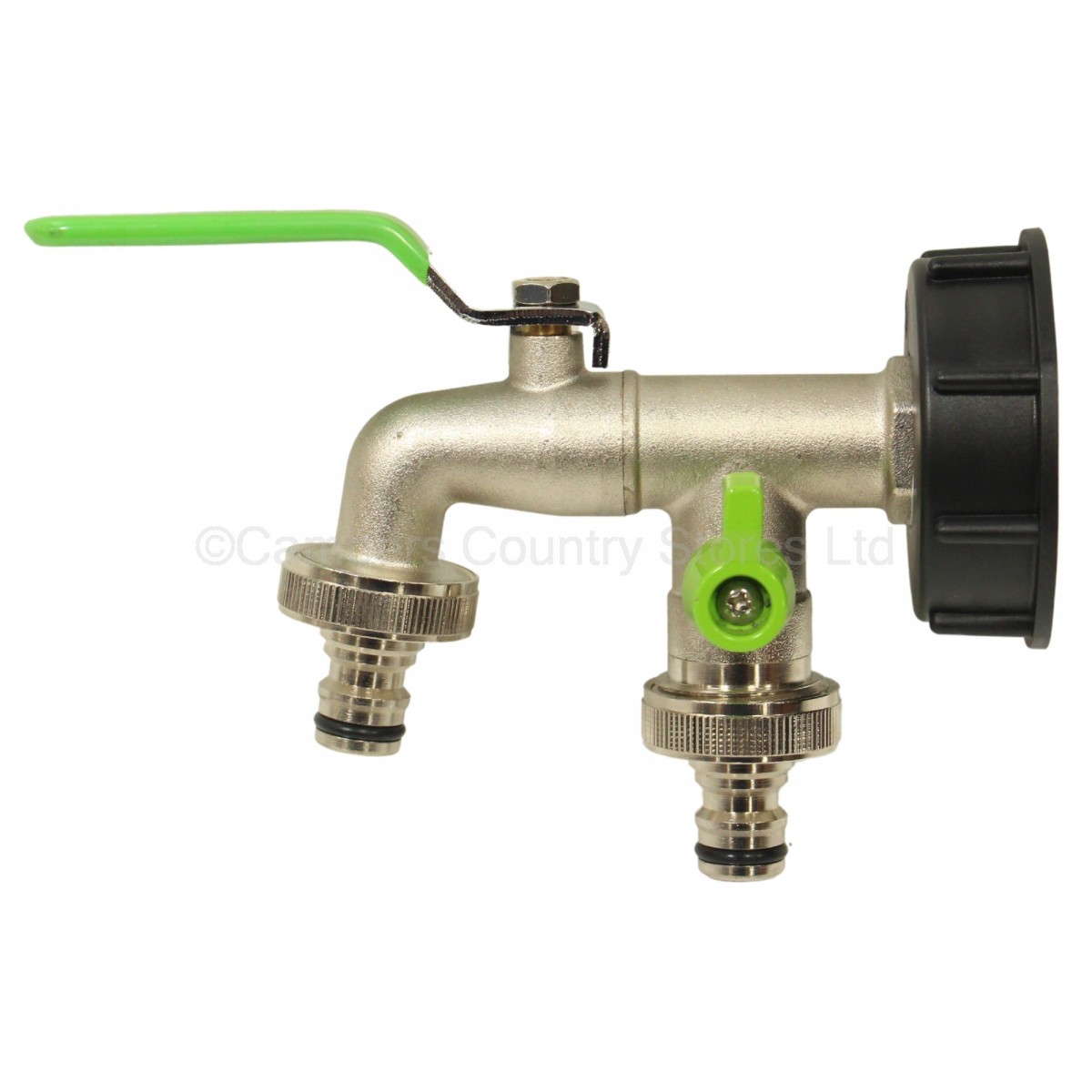 Kerbl IBC Tap With 2 Quick Couplings & Seperate On/Off | Cambers ...