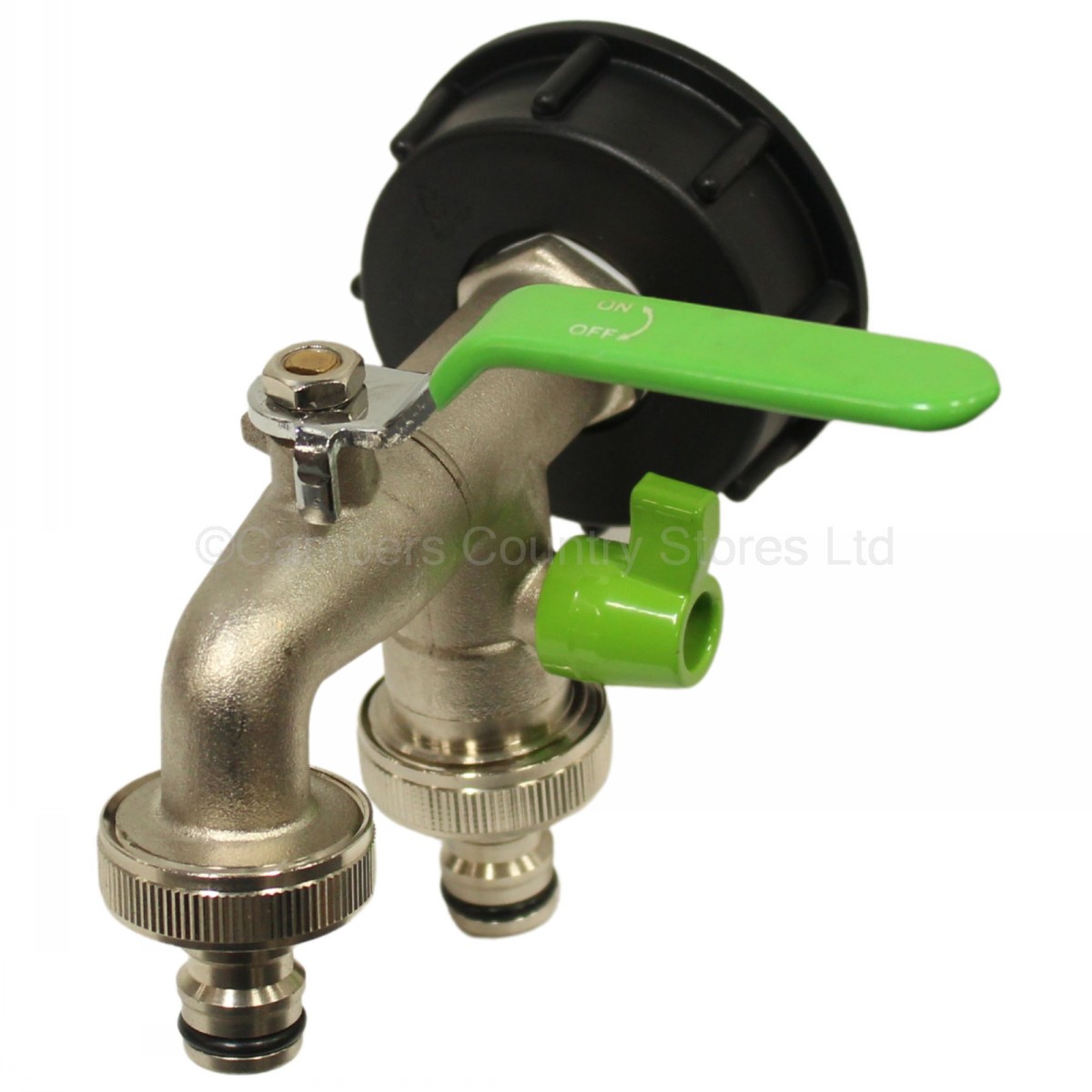 Kerbl IBC Tap With 2 Quick Couplings & Seperate On/Off | Cambers ...