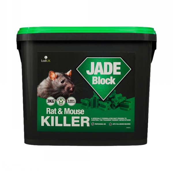 Lodi Jade Rat & Mouse Killer Block Bait | Cambers Country Store