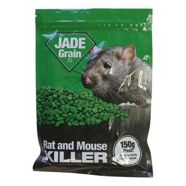 Lodi Jade Rat & Mouse Killer Grain Bait 150g | Cambers Country Store