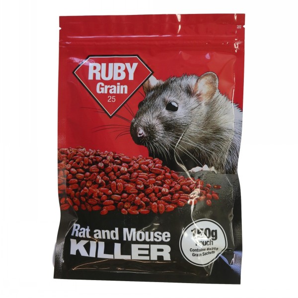 Lodi Ruby Rat & Mouse Killer Grain Bait 150g | Cambers Country Store