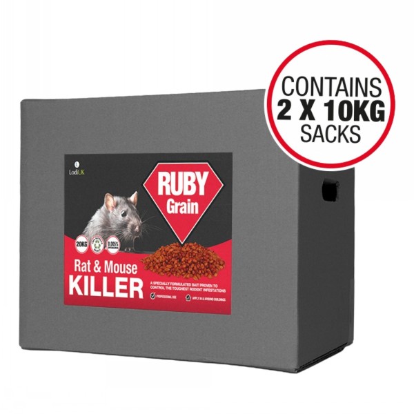 Lodi Ruby Rat & Mouse Killer Grain Bait | Cambers Country Store