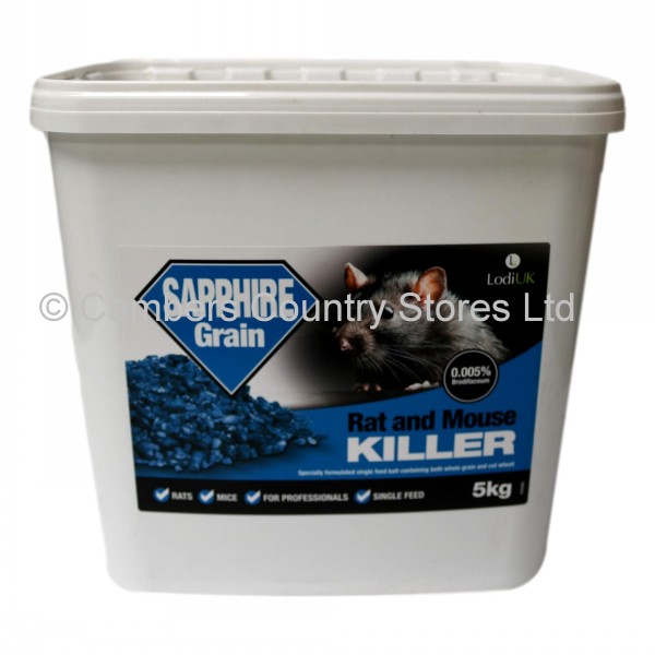 Lodi Sapphire Grain Rat & Mouse Killer | Cambers Country Store