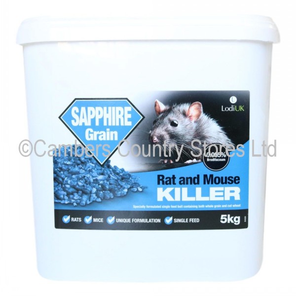 Lodi Sapphire Grain Rat & Mouse Killer | Cambers Country Store