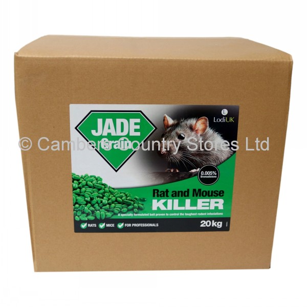 Lodi Jade Grain Rat & Mouse Killer 20kg (2 x 10kg) | Cambers Country Store