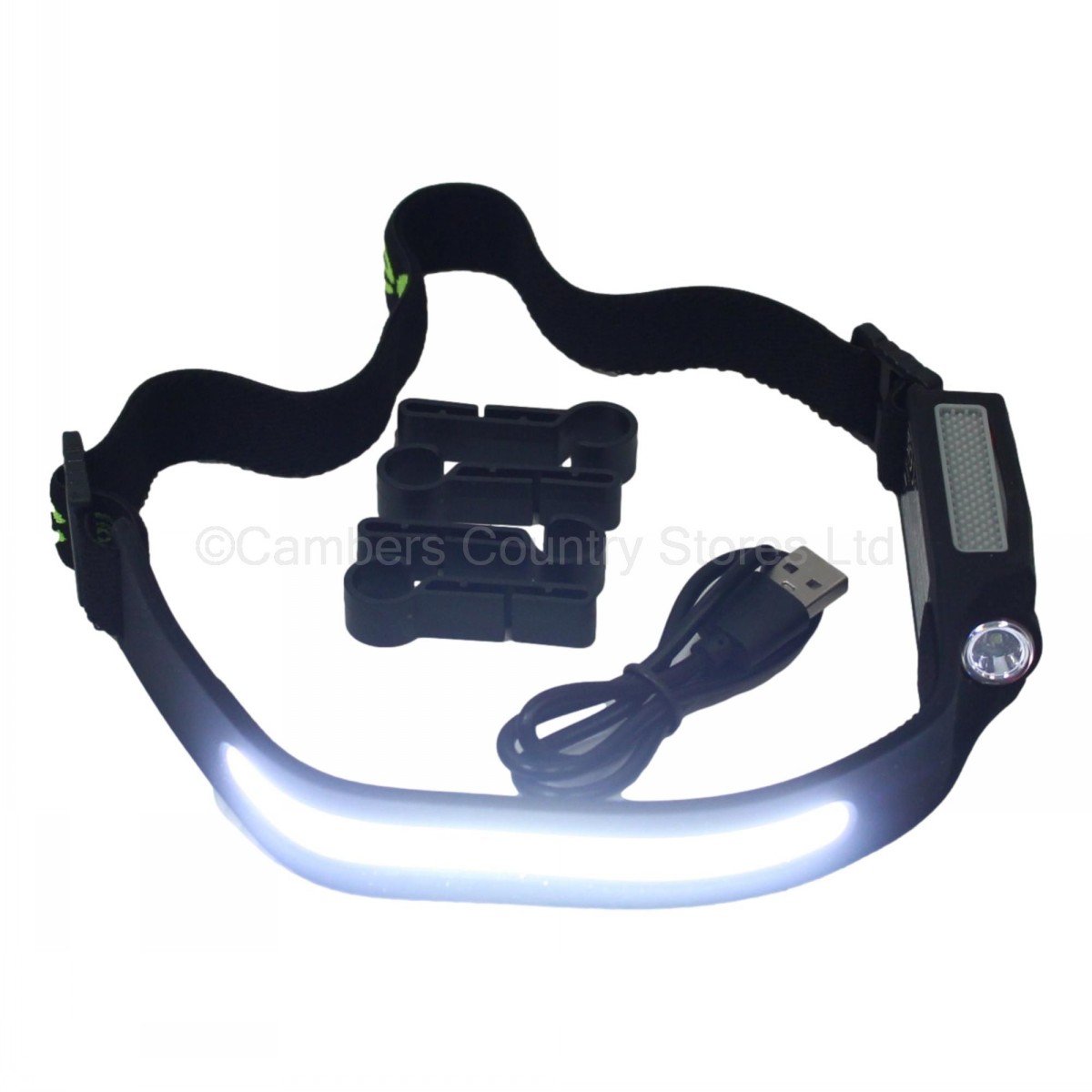 Luceco Rechargeable LED Head Torch With Motion Sensor | Cambers Country ...