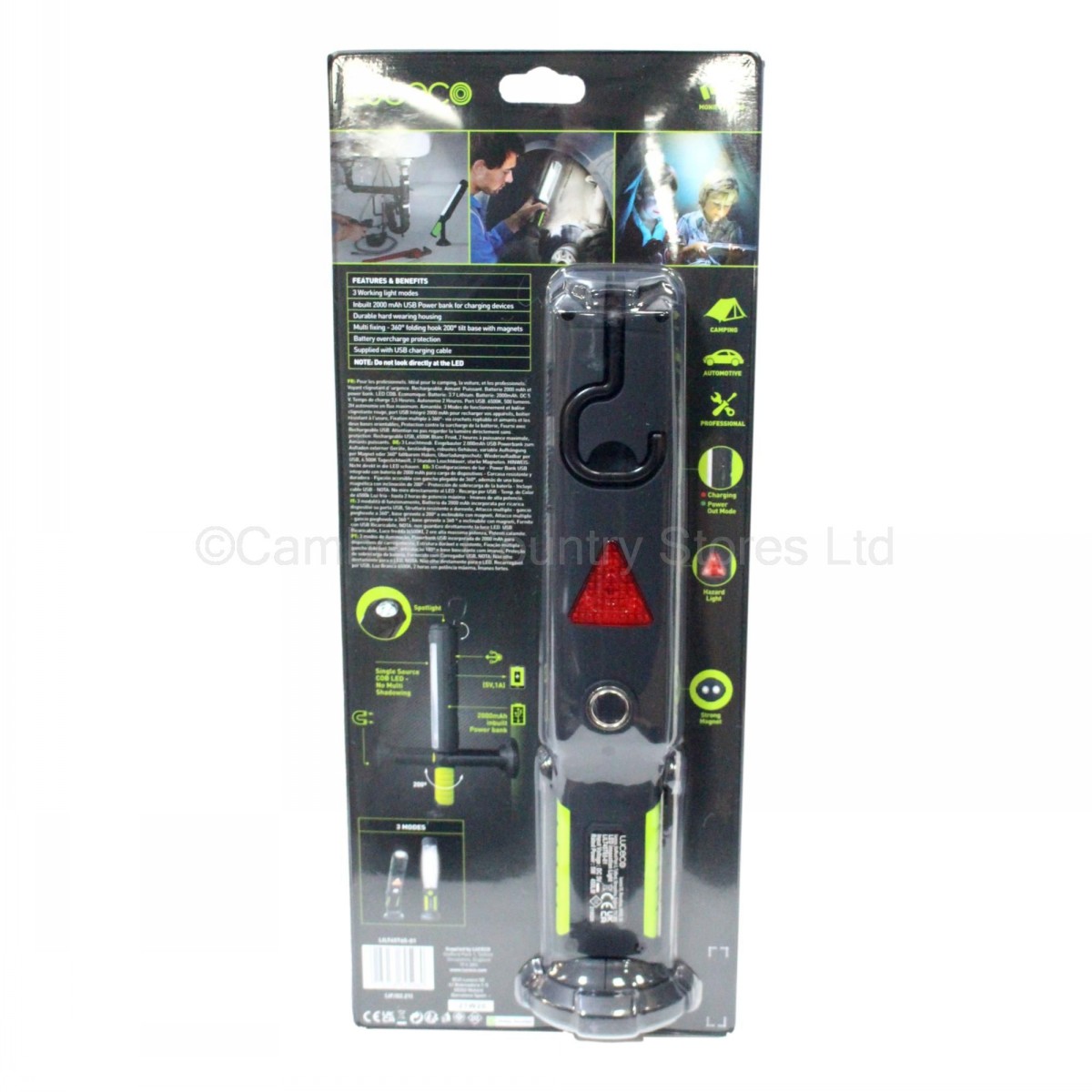 Luceco LED Rechargeable Multi-Position Torch | Cambers Country Store