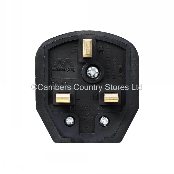 Masterplug 3 Pin Plug Heavy Duty 13A | Cambers Country Store
