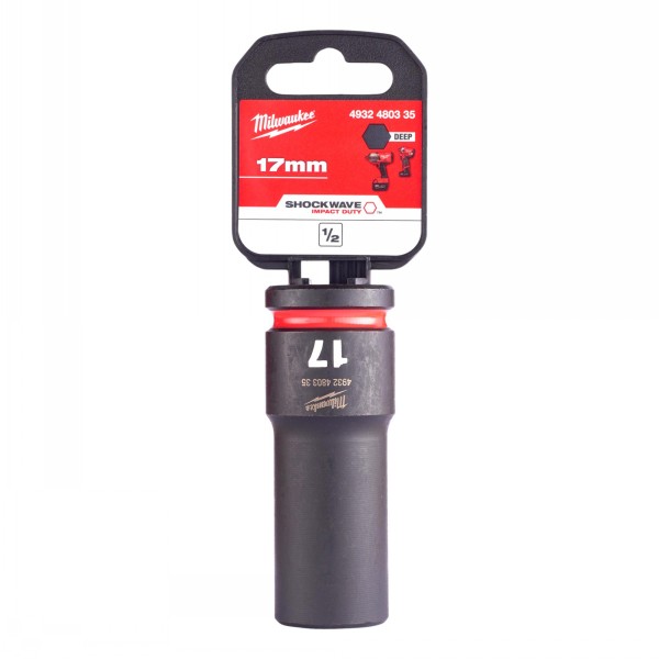 Milwaukee Shockwave 1/2" Long Socket | Cambers Country Store