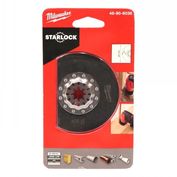 Milwaukee Starlock Multitool Segmented Blade 85 x 20mm | Cambers ...