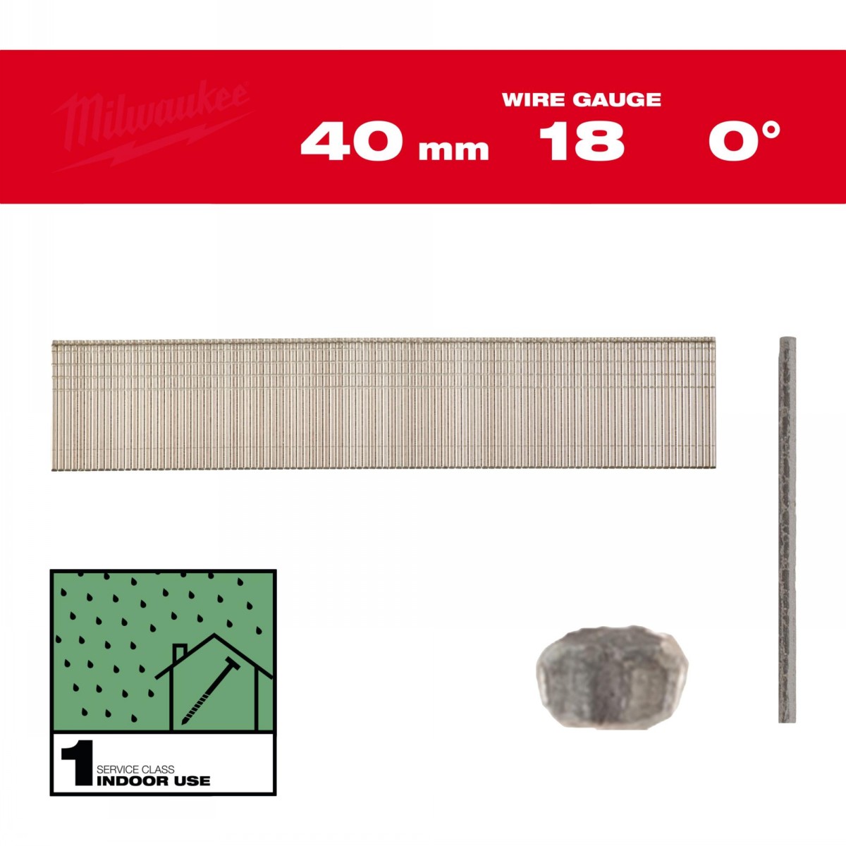 Milwaukee Finishing Nails 18GA Brad Nails RC | Cambers Country Store