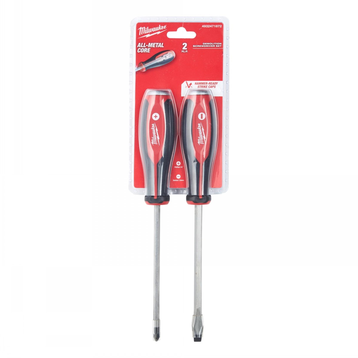 Tri-lobe Demolition Screwdriver Set 2 Piece | Cambers Country Store
