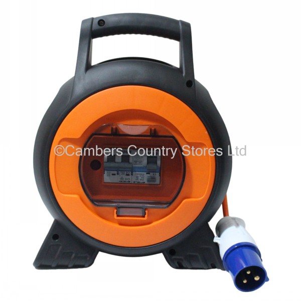 Maypole Site Extension Lead Reel 240v 16 Amp 15 Metre | Cambers Country ...