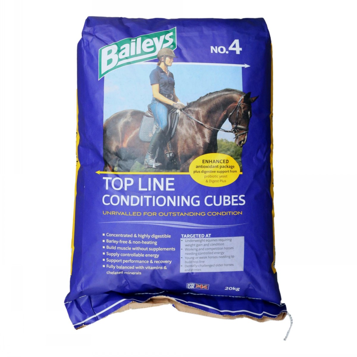 Baileys No. 4 Top Line Conditioning Cubes 20kg | Cambers Country Store