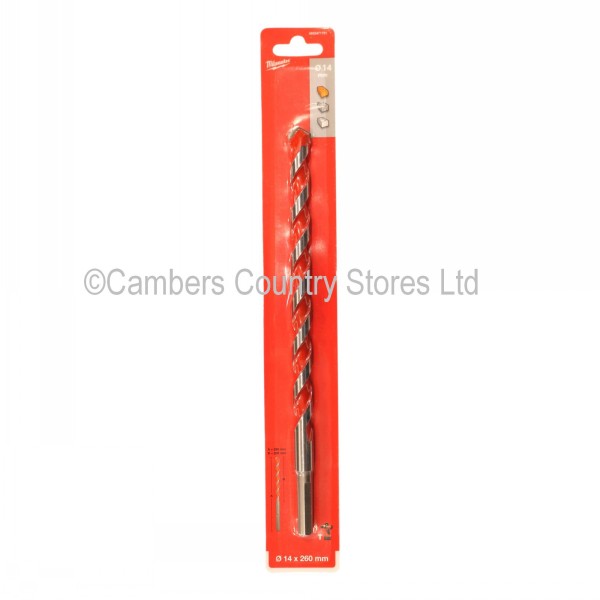 Milwaukee Concrete Drill Bit 14.0 x 260 | Cambers Country Store