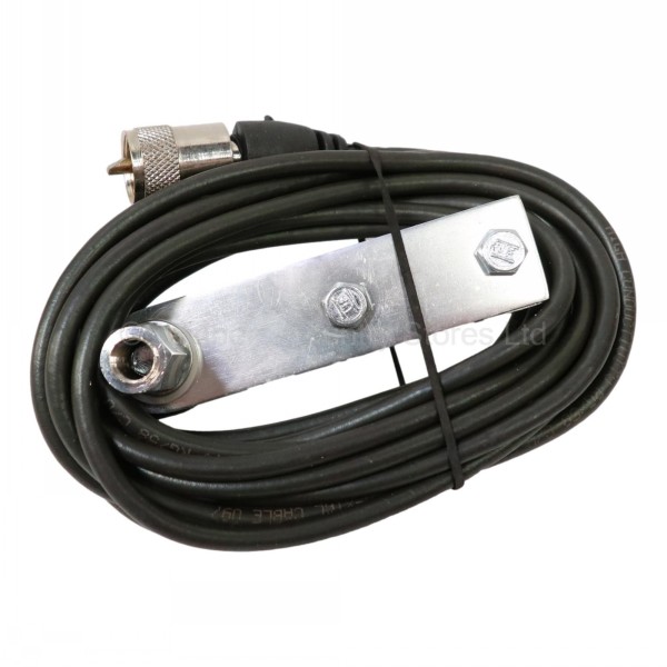 CB Radio Mount With Cable Single Groove | Cambers Country Store