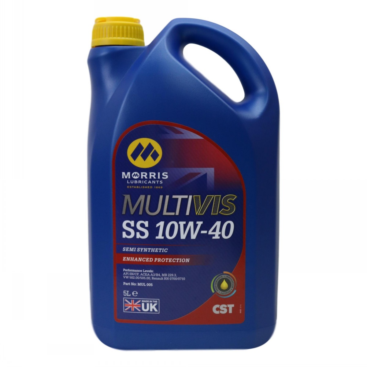 Morris Multivis Engine Oil CST SS 10W-40 | Cambers Country Store