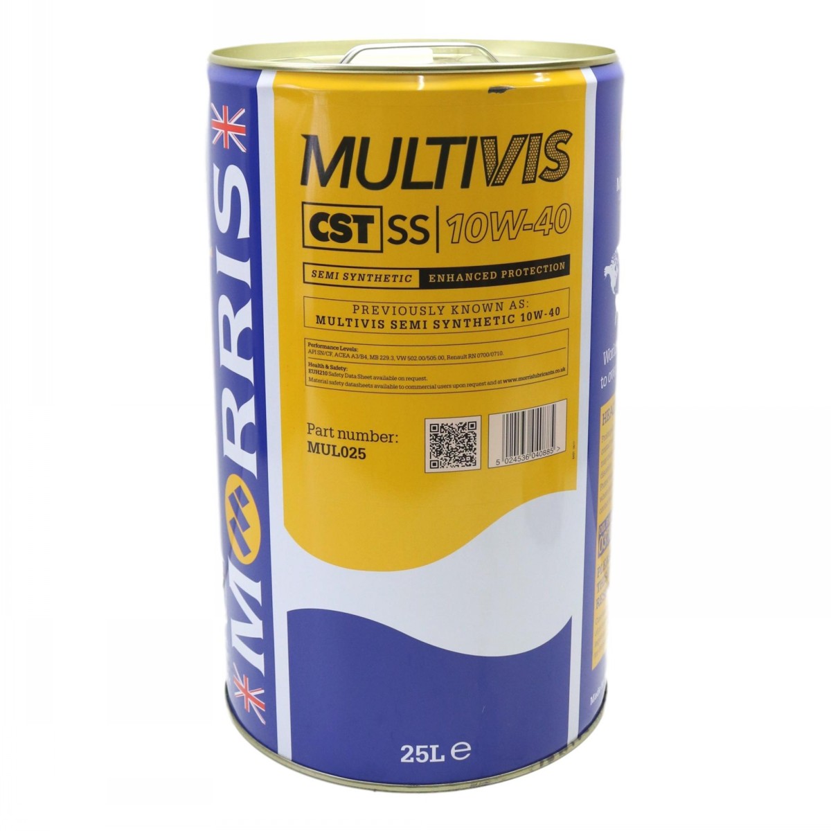 Morris Multivis Engine Oil CST SS 10W-40 | Cambers Country Store