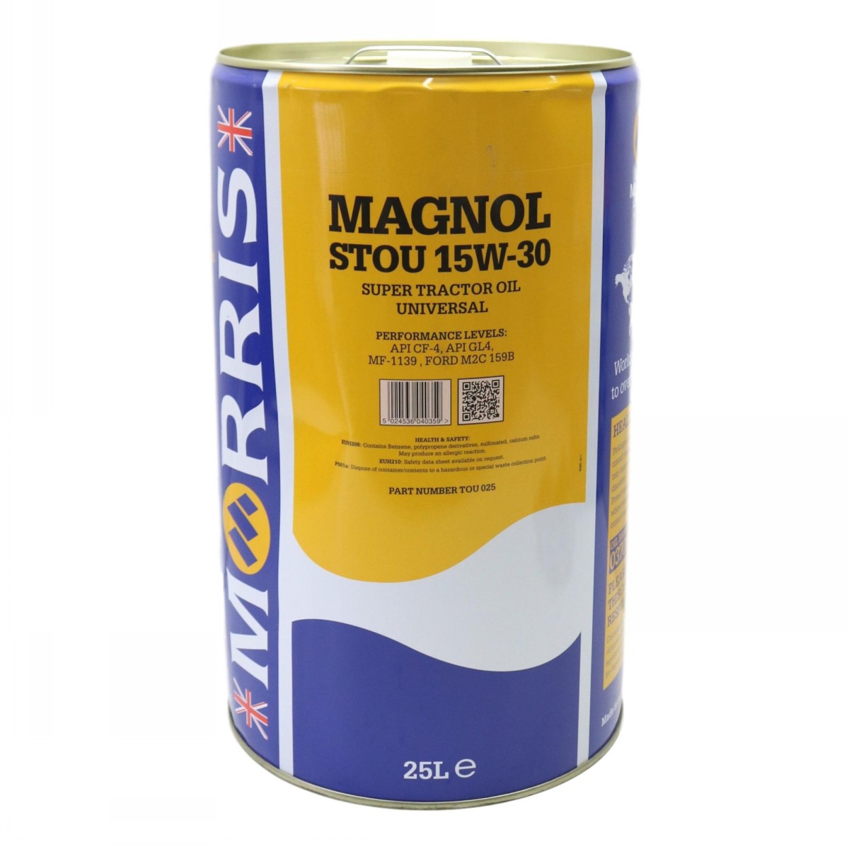 Morris Agrimax STOU Universal Tractor Oil 15W-30 | Cambers Country Store