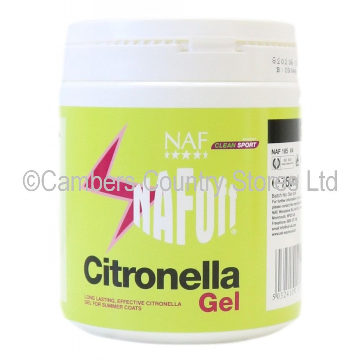 NAF Citronella Gel 750ml | Cambers Country Store