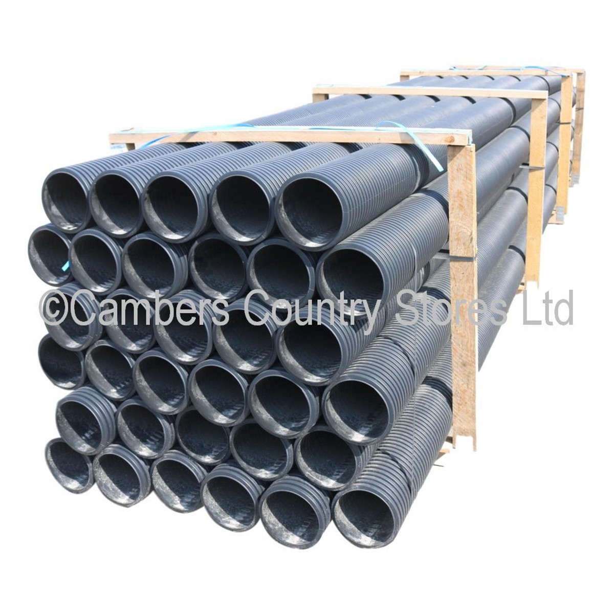 N Drain Twin Wall Pipe Perforated | Cambers Country Store