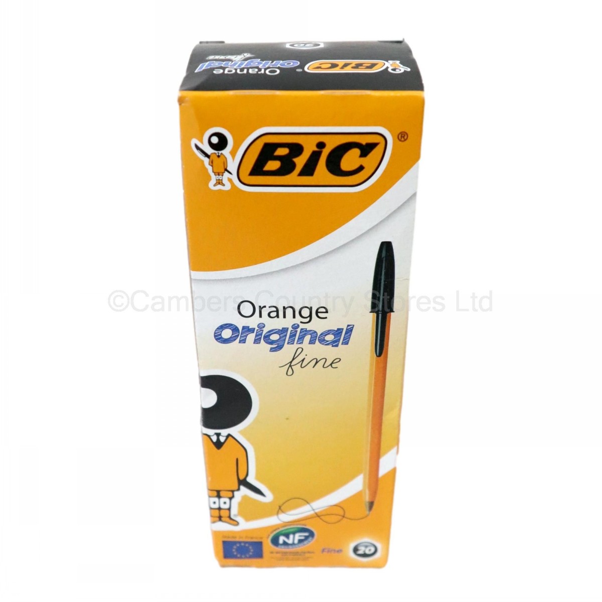 Bic Original Orange Ball Pen 20 Pack | Cambers Country Store