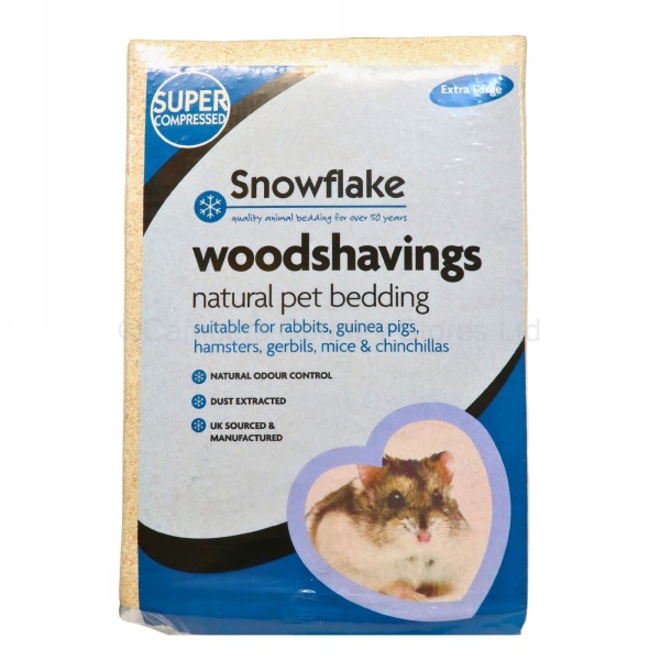 Snowflake Wood Shavings Extra Large Pack 7.5kg | Cambers Country Store