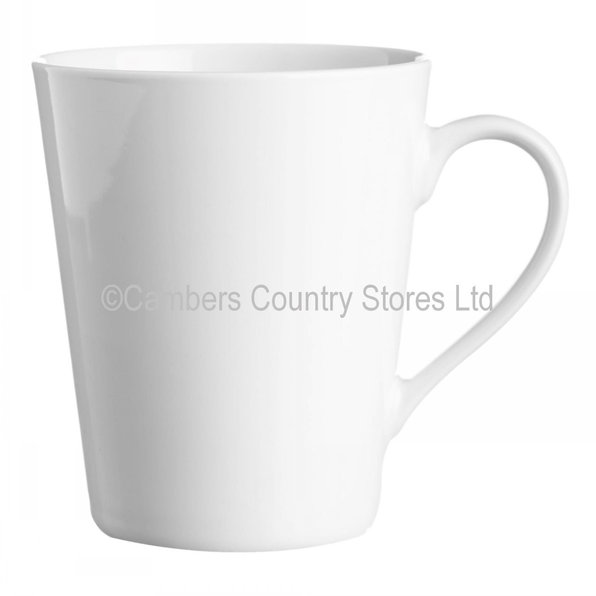 Simplicity Conical Mug White | Cambers Country Store