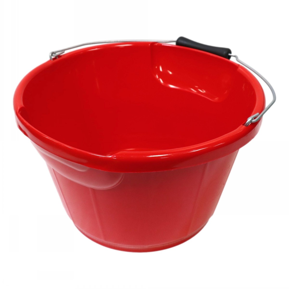 Red Gorilla Plas Shallow Bucket 10 Litre | Cambers Country Store