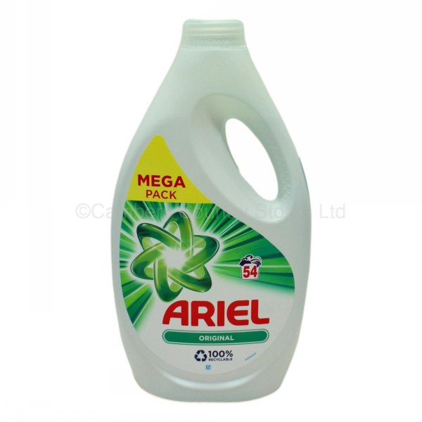 Ariel Washing Liquid Original 54 Wash | Cambers Country Store
