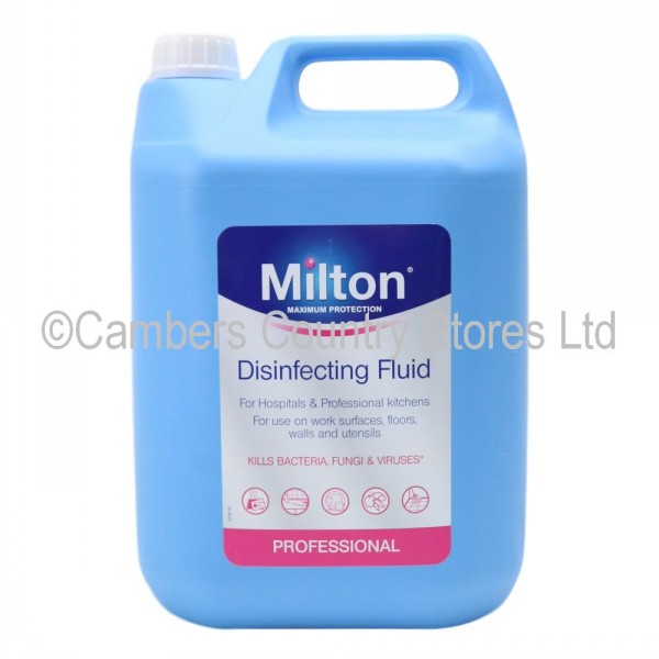 Milton Disinfectant 5 Litre | Cambers Country Store