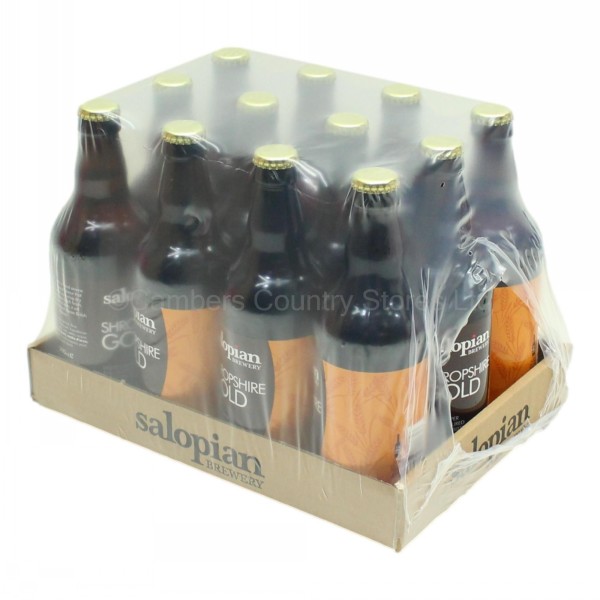 Salopian Brewery 12 x 500ml Shropshire Gold | Cambers Country Store