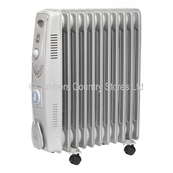 Sealey Oil Filled Radiator Heater 11 Element 2500w 240v | Cambers ...