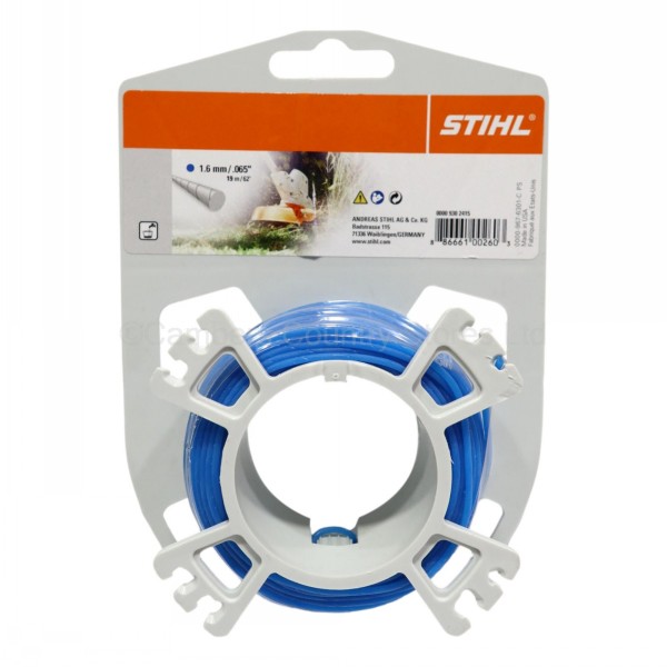 Stihl Strimmer Line Blue Round Quiet 1.6mm x 19m | Cambers Country Store