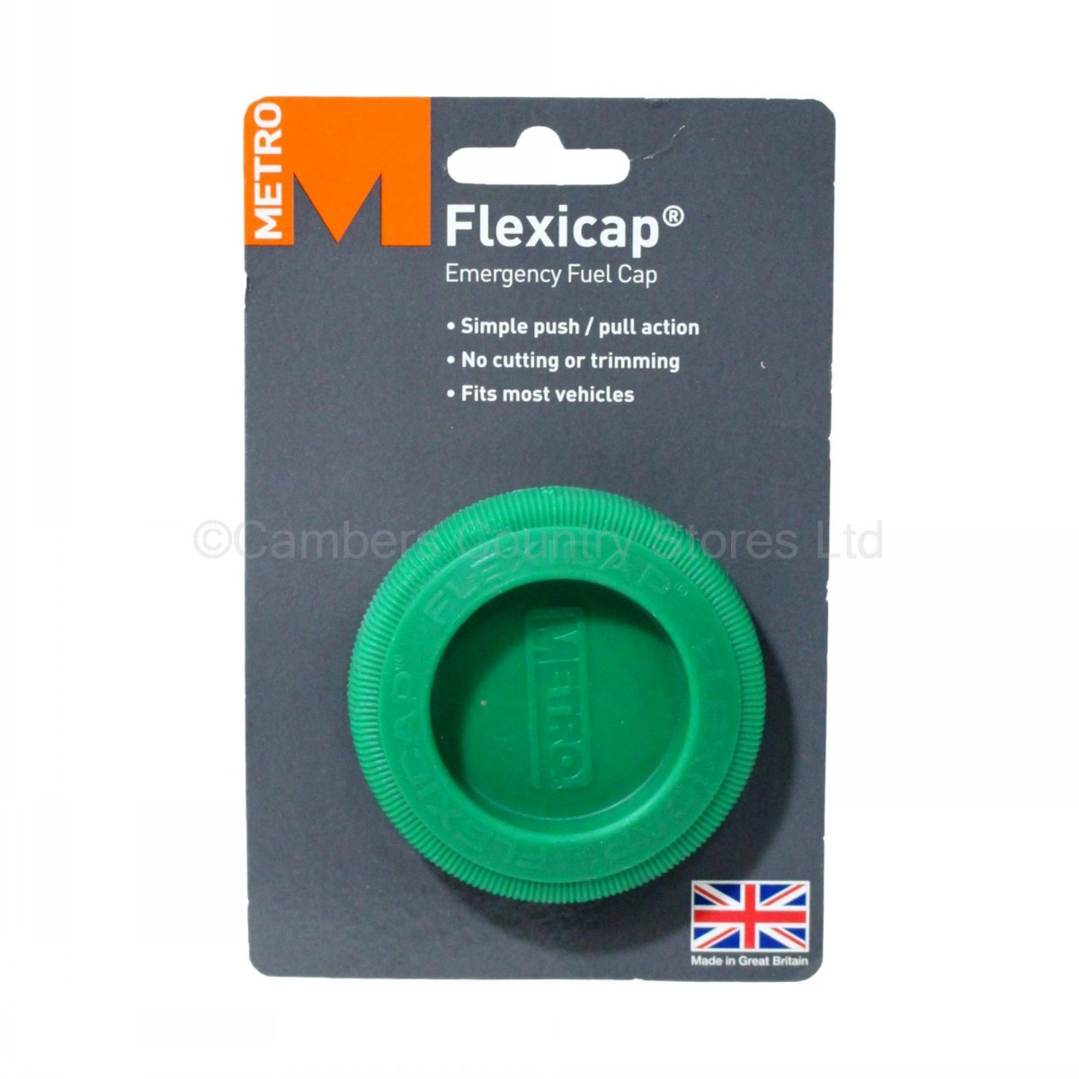 Metro Flexicap Emergency Fual Cap Green | Cambers Country Store