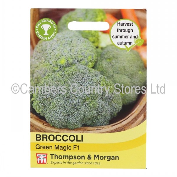 Thompson & Morgan Broccoli Green Magic F1 Hybrid | Cambers Country Store