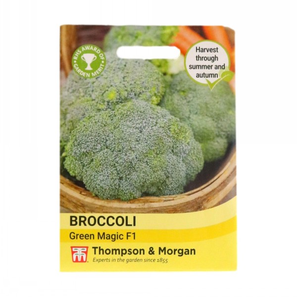 Thompson & Morgan Broccoli Green Magic F1 | Cambers Country Store