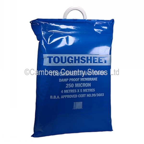 Shield Damp Proof Membrane Handy Bag 4m x 5m 250 Micron | Cambers ...