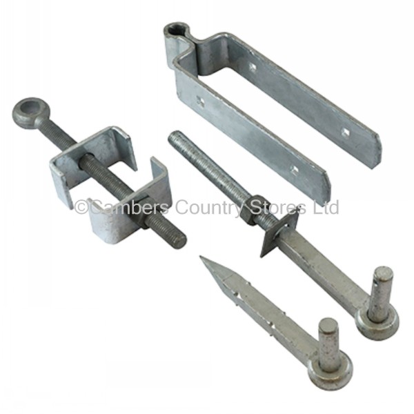 Taurus Adjustable Fieldgate Hinge Set Galvanised | Cambers Country Store