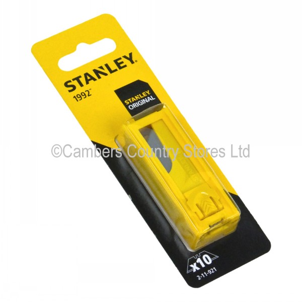 Stanley Knife Blades Heavy Duty 10 Pack | Cambers Country Store