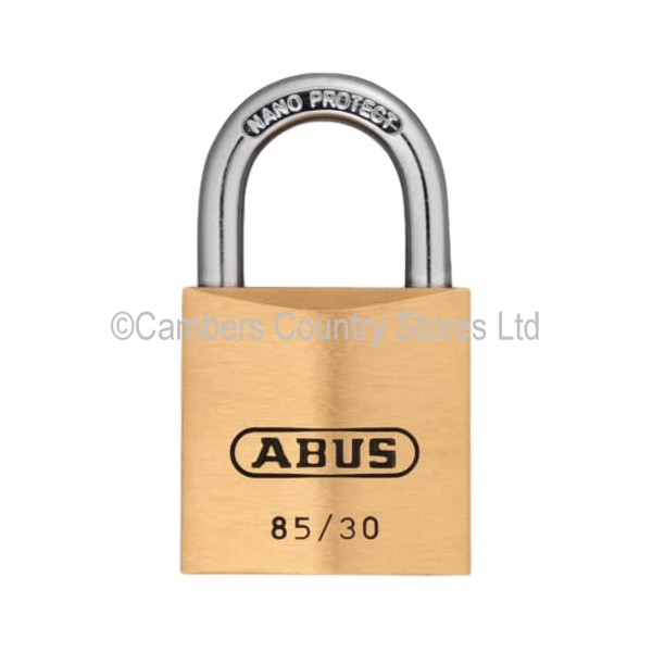 Abus Padlock 160/40 Chrome 40mm Combination | Cambers Country Store