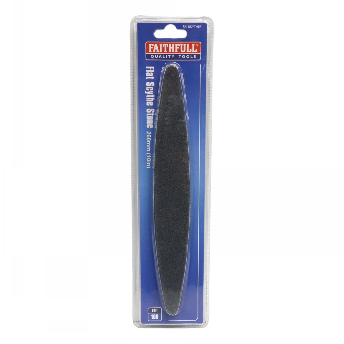 Faithfull Scythe Stone Flat 260mm | Cambers Country Store