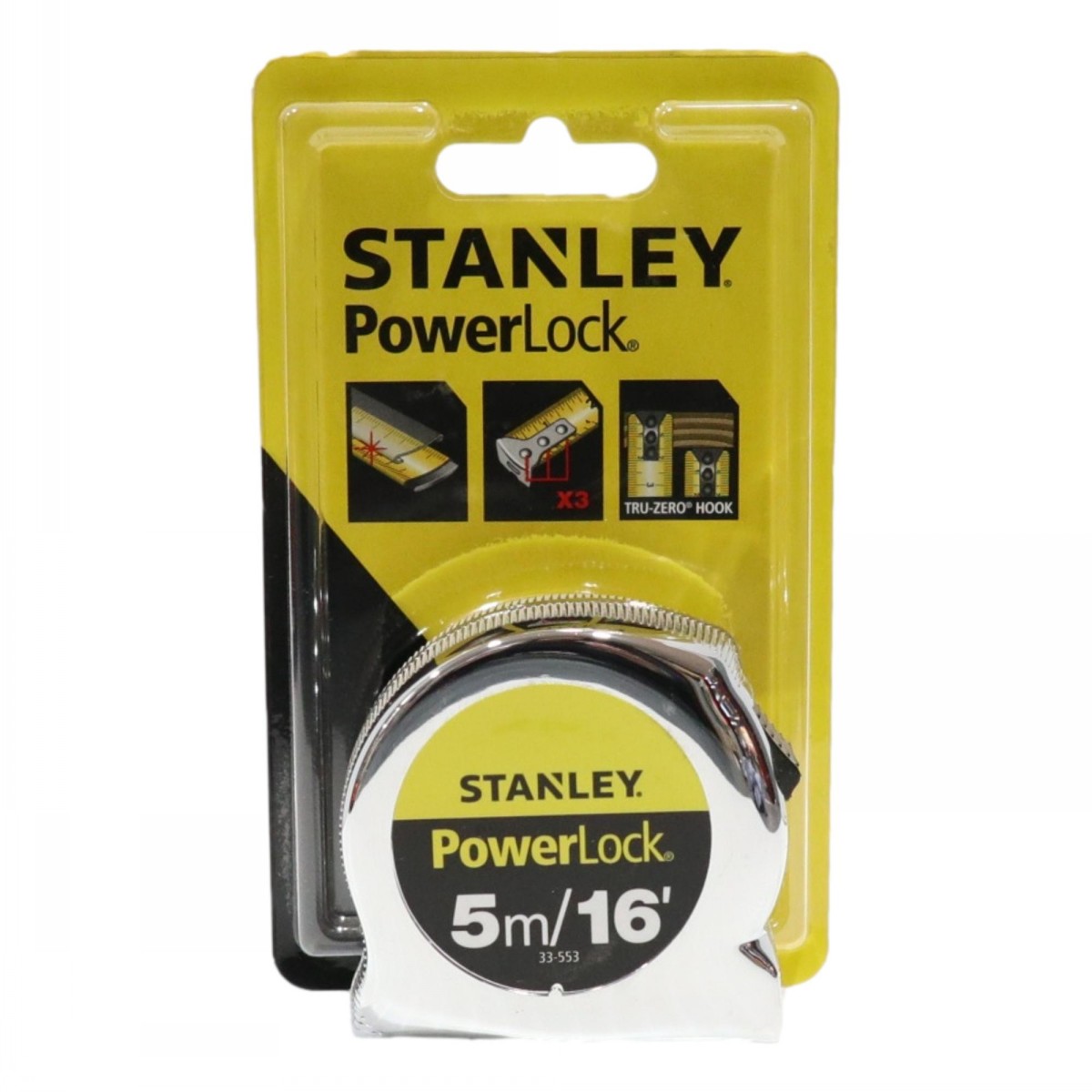 Stanley Powerlock Tape Measure Classic 5m | Cambers Country Store