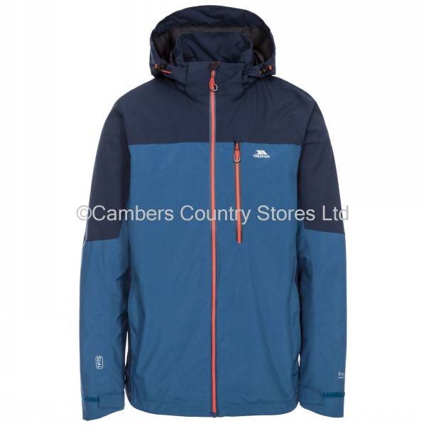 Trespass Mens Tappin Waterproof Jacket | Cambers Country Store