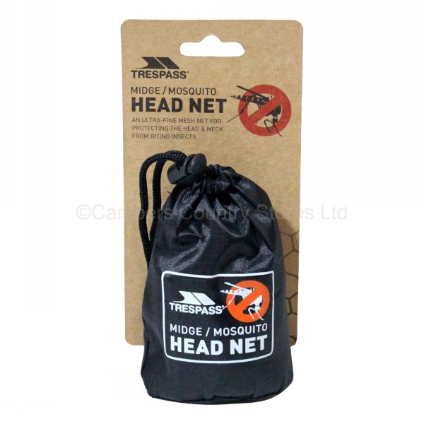 Trespass Midge & Mosquito Mesh Head Net | Cambers Country Store