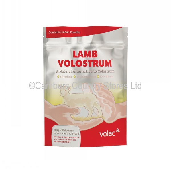 Volac Lamb Volostrum Colostrum 500g | Cambers Country Store