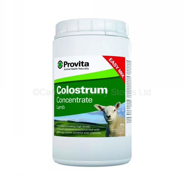Provita Lamb Colostrum Concentrate 500g | Cambers Country Store